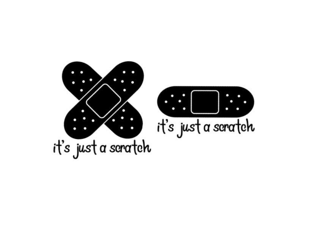 It's Just A Scratch Band-aid - Etsy