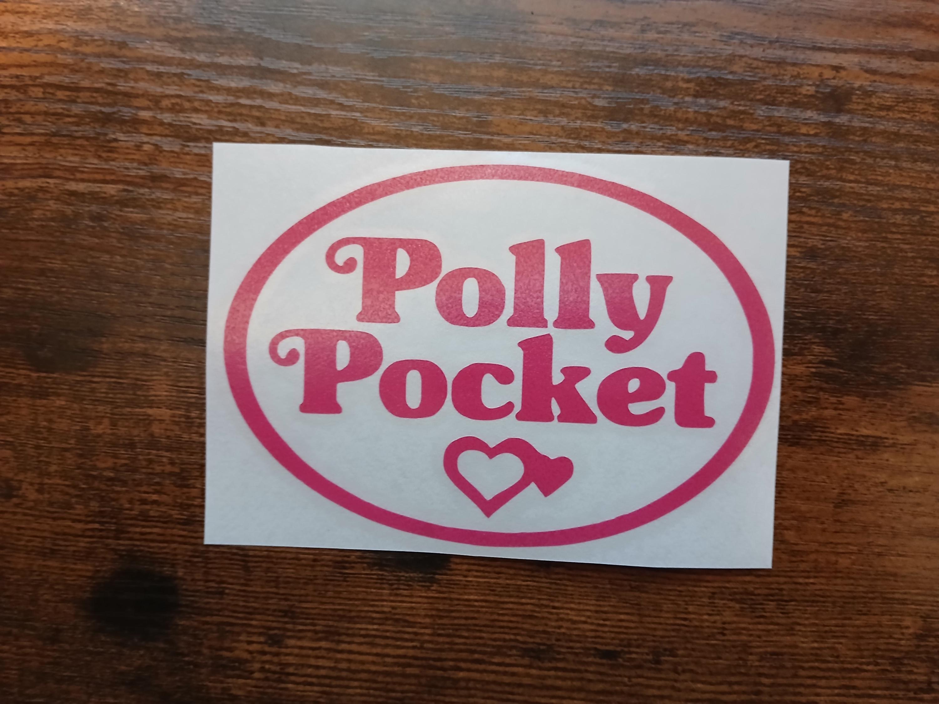 Polly Pocket Clam and Logo Decals - Etsy UK