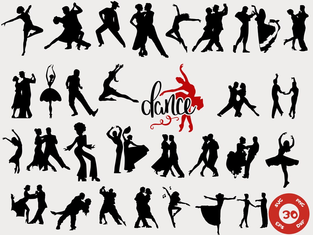 Dance Svg Bundle, Dance Svg, Dance Team Svg, Dancers Svg, Dance Clipart ...