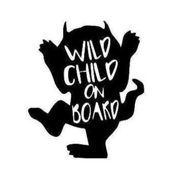 Wild Child Decal - Etsy