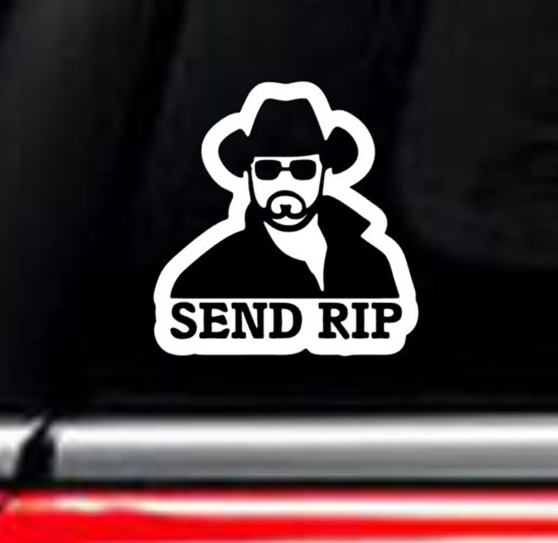 Send Rip Vinyl Decal Free Shipping. | Etsy