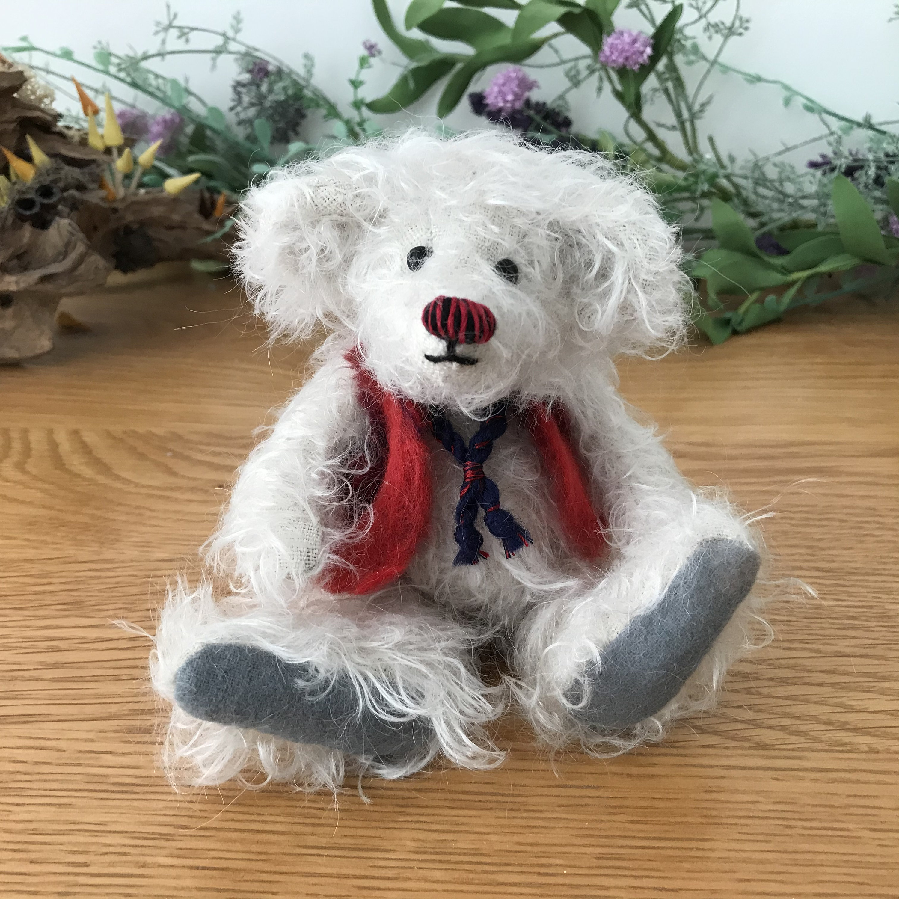 Flint the Bear Ooak Artist Teddy Bear Ooak Teddy Bear Small - Etsy