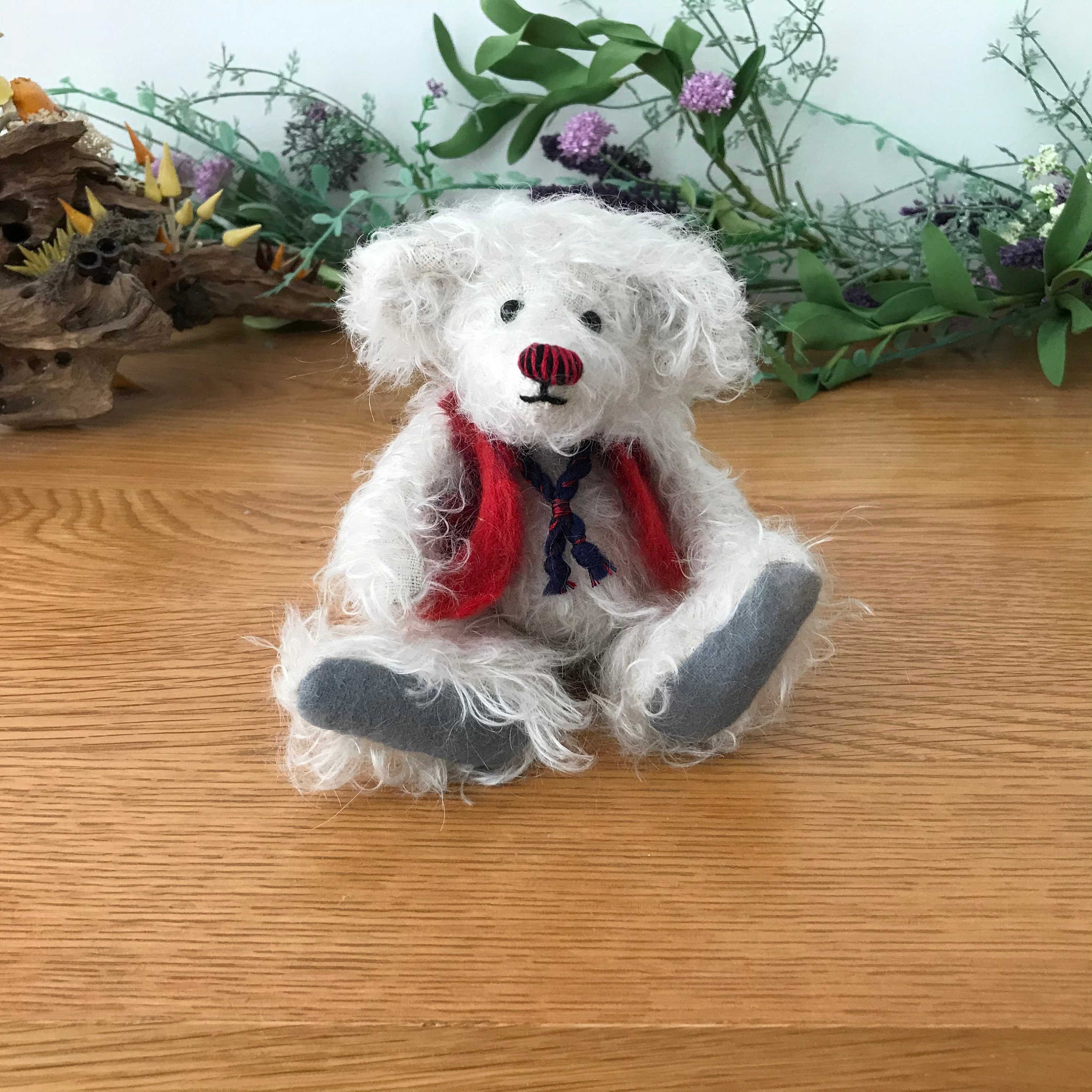 Flint the Bear Ooak Artist Teddy Bear Ooak Teddy Bear Small - Etsy