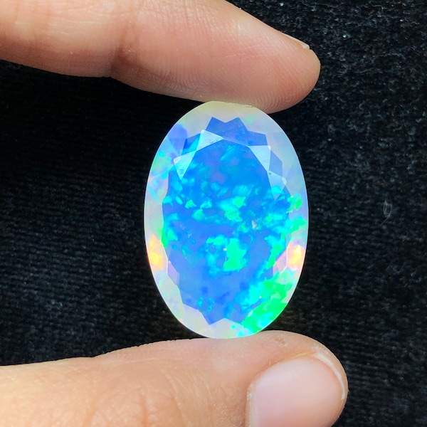 Bright Blue Opal - Etsy