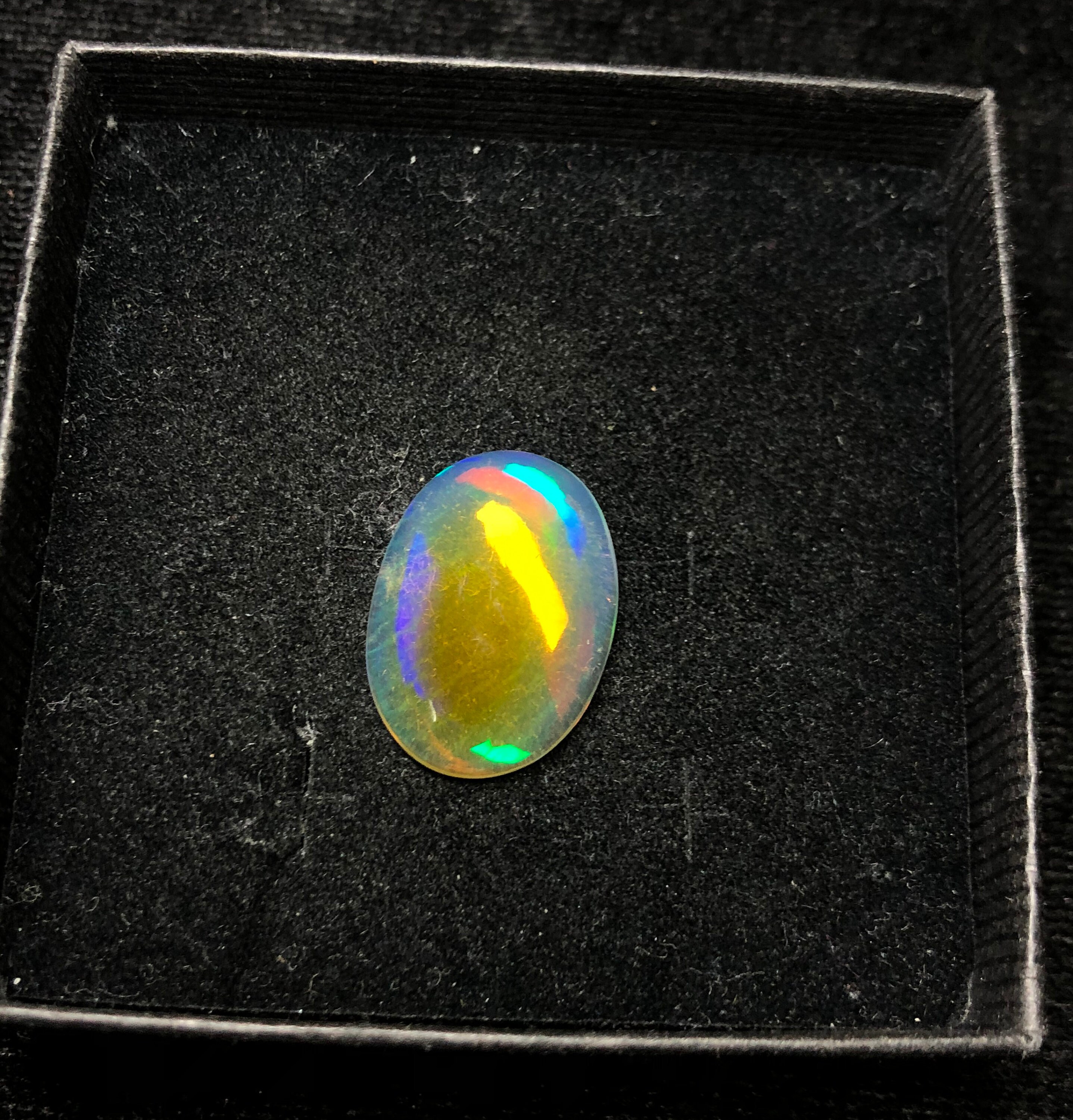 9.5 Carats Natural Beautiful luster Opal Stone With Multiple | Etsy