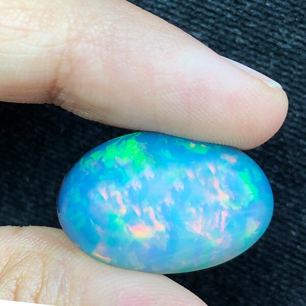 Oval Stone Pendant - Etsy