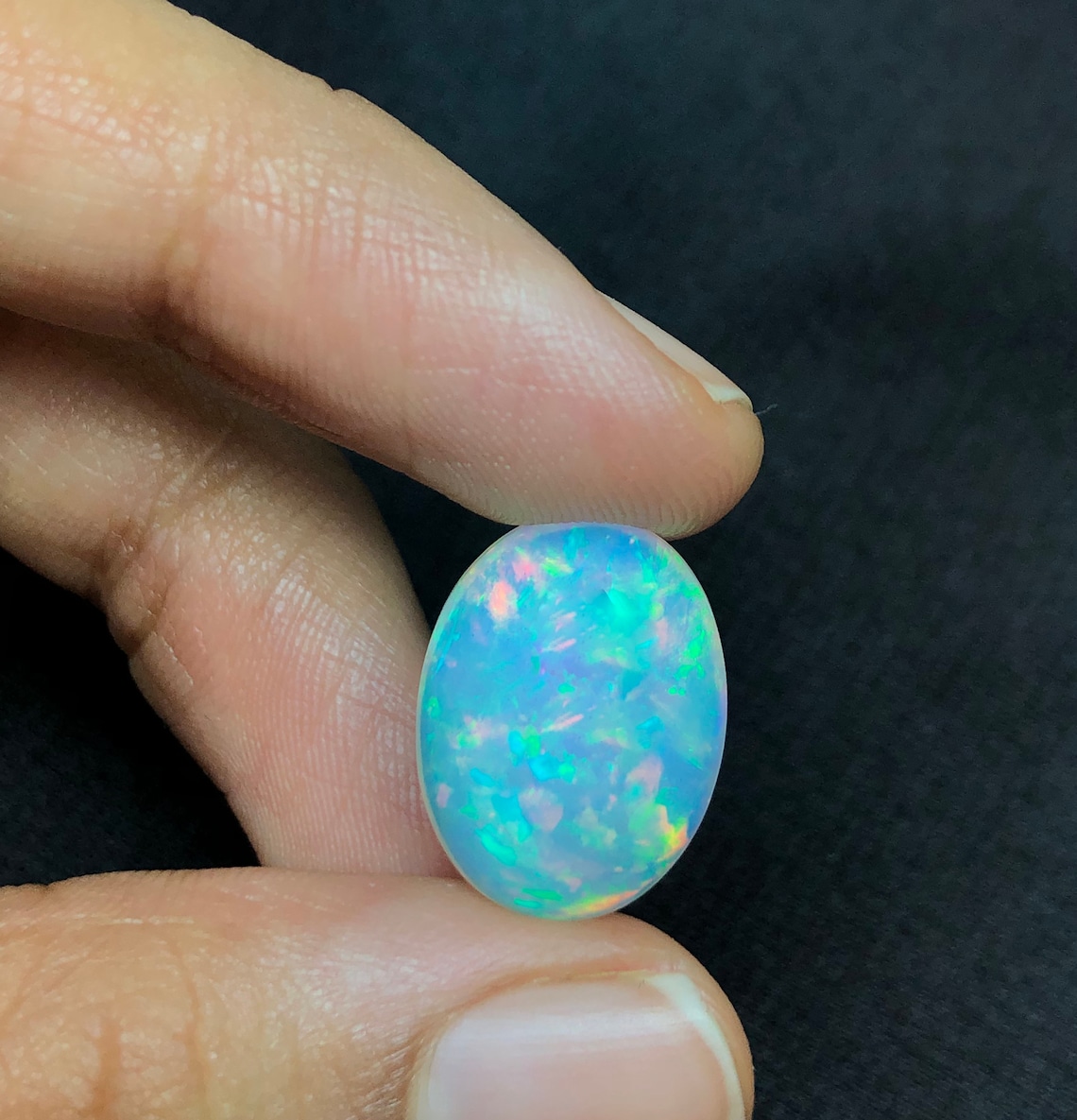 Natural Blue Ethiopian Fire Opal 7.42 Carats AAA Opal - Etsy UK