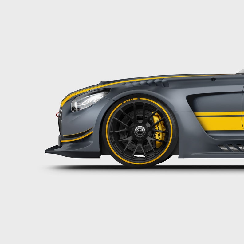 Cartel del Mercedes AMG GT3 Racing Car 2016 - Etsy México