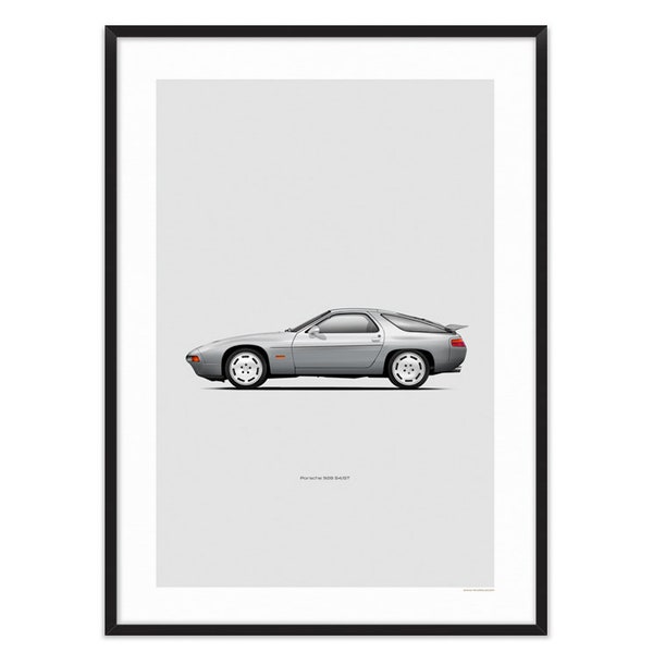 Porsche Poster 928 - Etsy