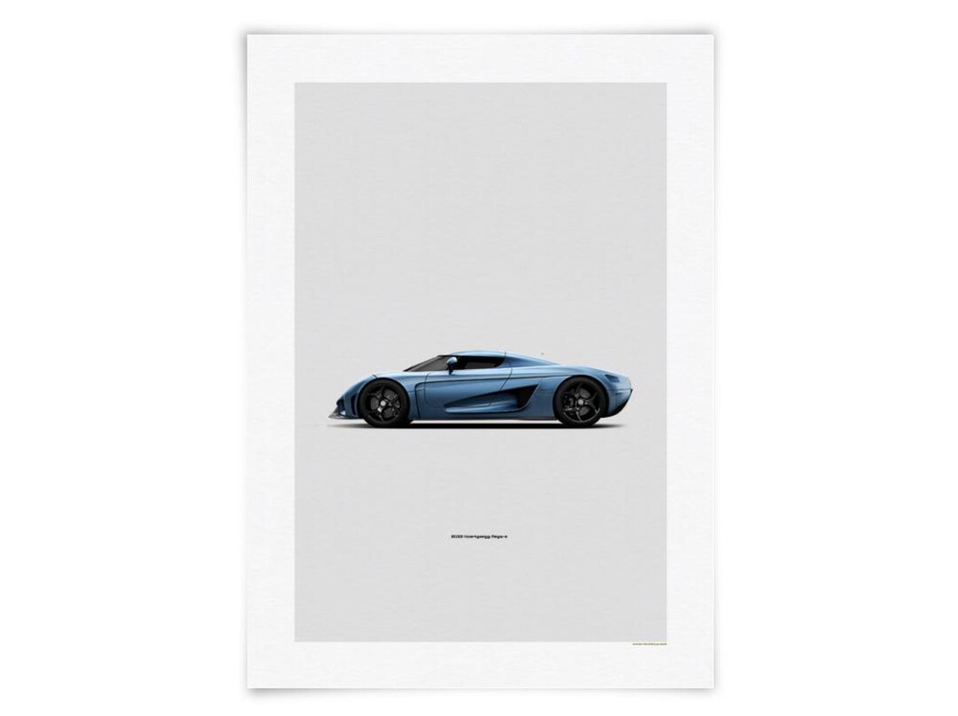 2022 Koenigsegg Regera - Car Poster - Etsy