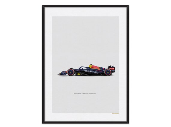 2022 Red Bull RB18 Formula 1 Car Poster - Etsy Australia