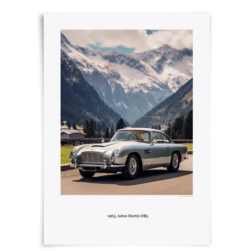 Aston martin poster - Etsy.de