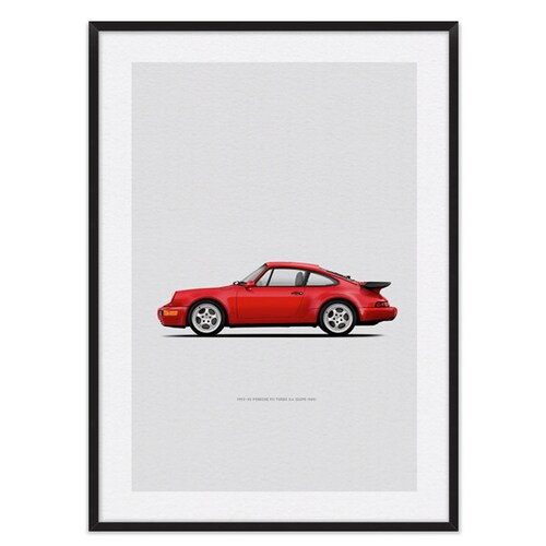 Porsche 911 Turbo Evolution Poster - Etsy