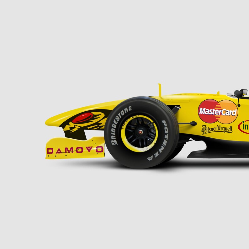 1999 Jordan 199 F1 Poster - Etsy