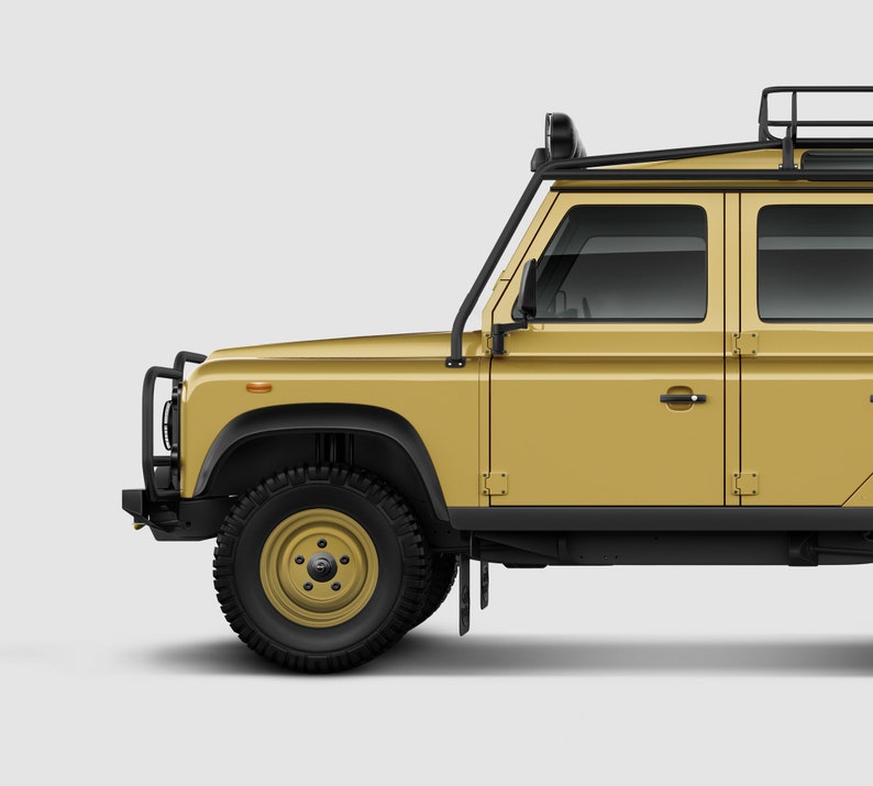Land Rover Defender 110 Car Poster - Etsy