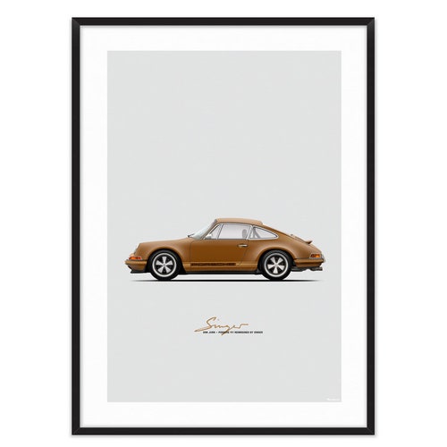 Porsche 911 Carrera Car Poster - Etsy