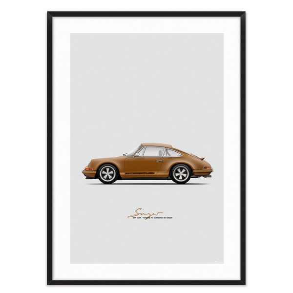 Porsche Green Poster - Etsy