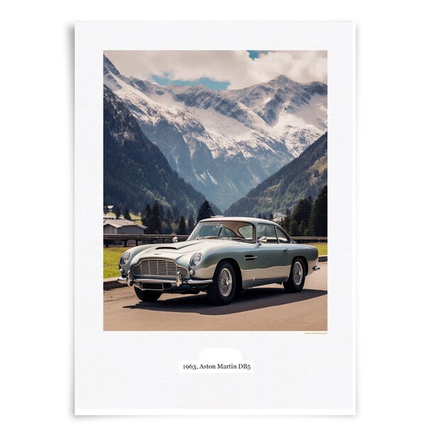 Aston martin poster - Etsy.de