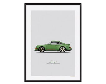 DLS Porsche 911 by Singer Limited Edition Print - Etsy