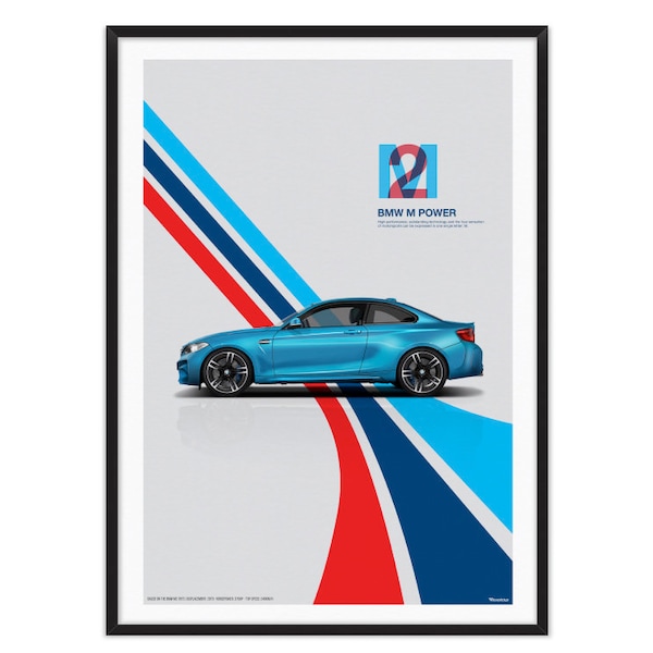 Bmw m2 competition poster - Etsy Schweiz