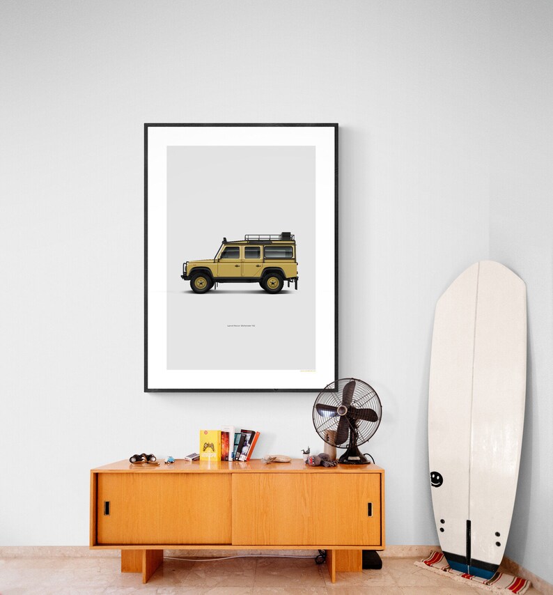 Land Rover Defender 110 Car Poster - Etsy