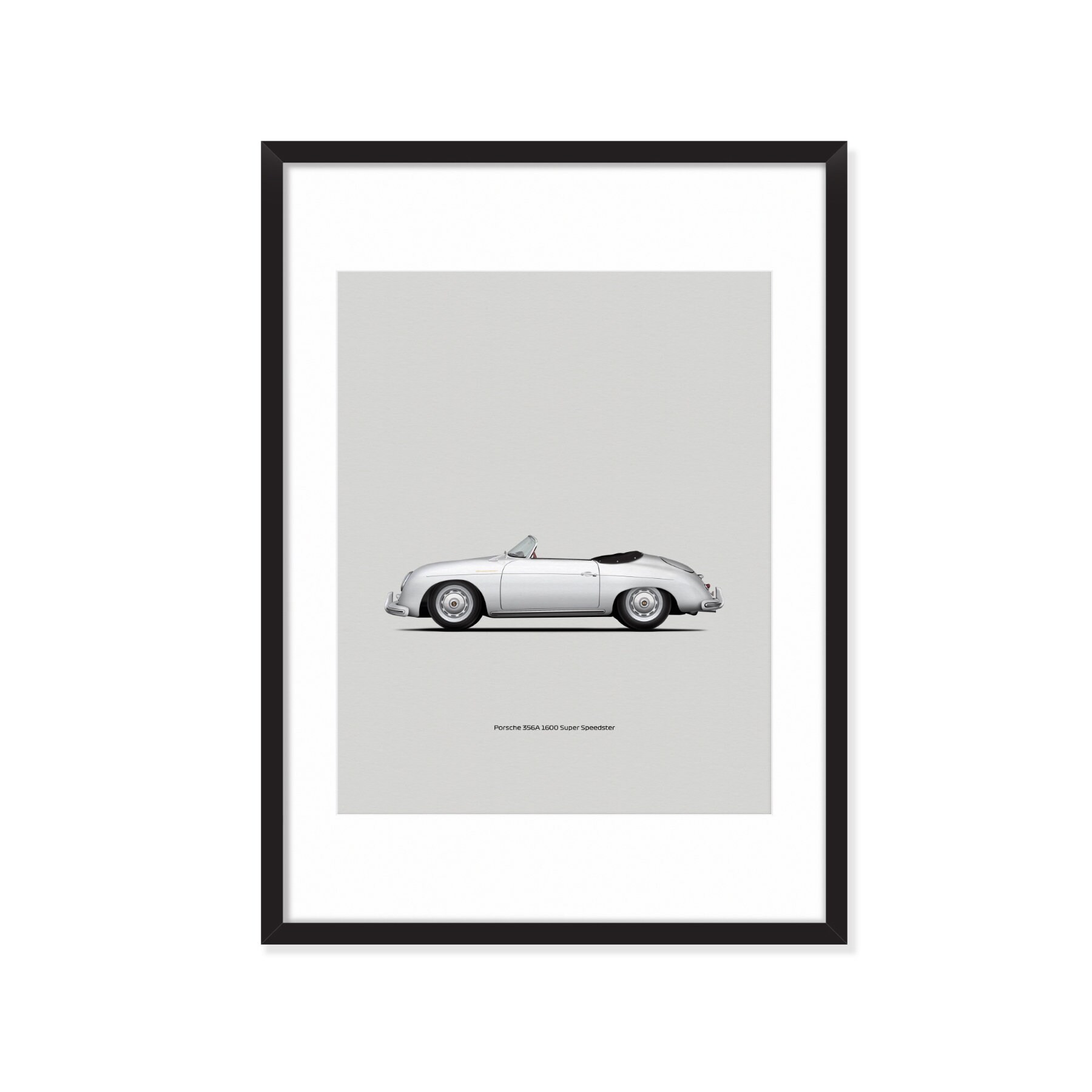 Porsche 356A Super Speedster Car Poster - Etsy