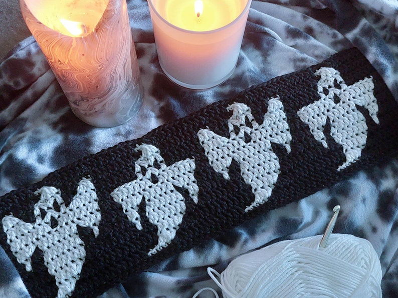 Ghosted Mosaic Crochet Pattern Ghost Chart by Sixel Design - Etsy