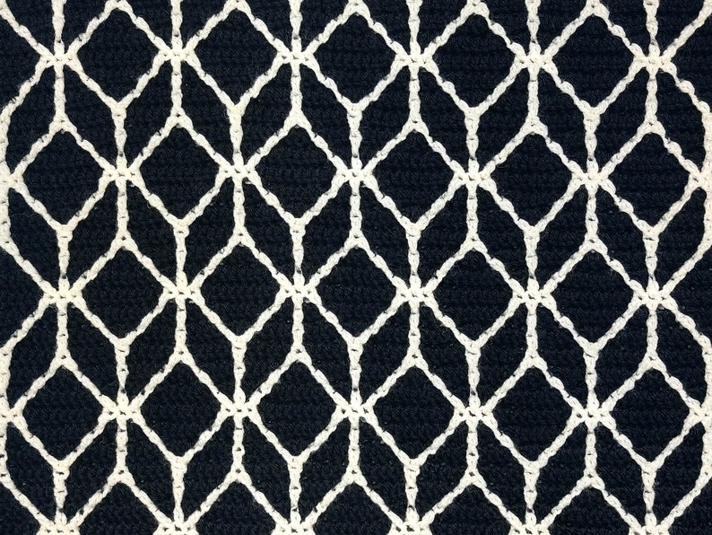 Cubed Mosaic Crochet Pattern Chart by Sixel Design - Etsy