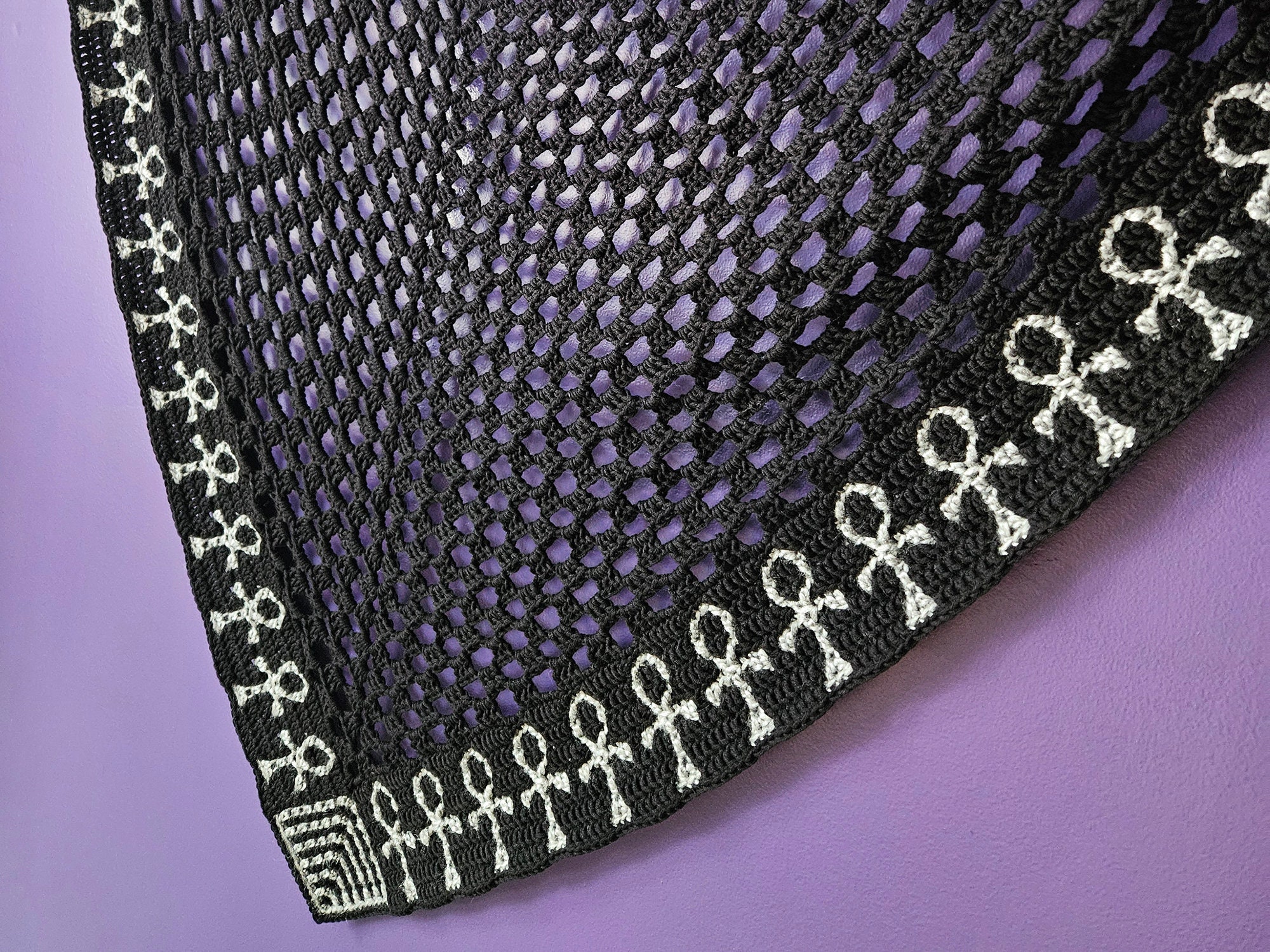 Ankh Mosaic Crochet Pattern by Sixel Design - Etsy