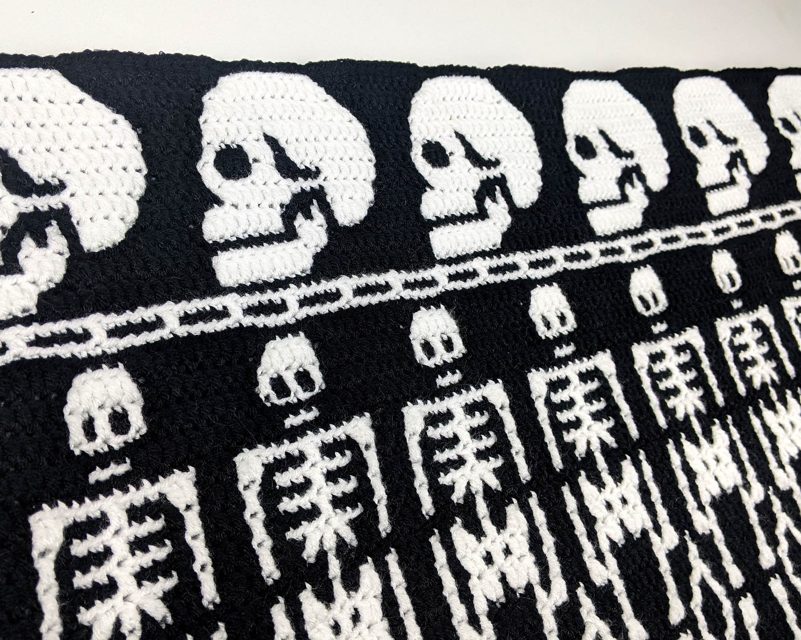 Love You to Death Mosaic Crochet Pattern Chart by Sixel | Etsy