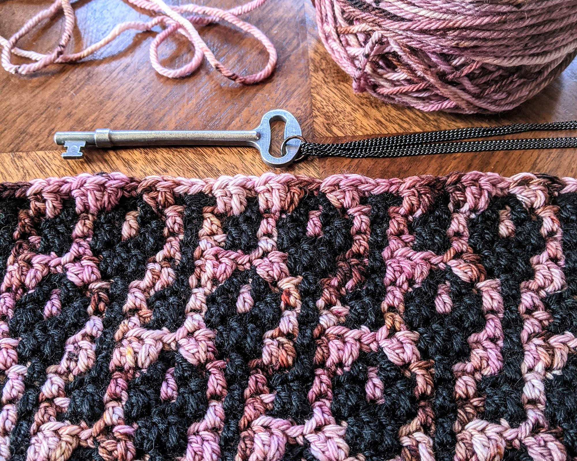 Vintage Keys Mosaic Crochet Pattern Chart by Sixel | Etsy Canada