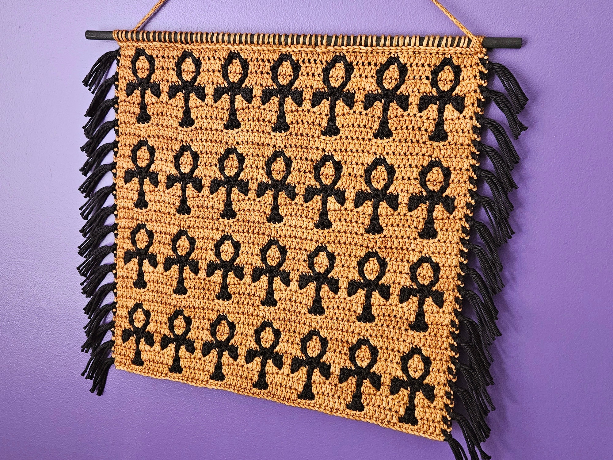 Ankh Mosaic Crochet Pattern by Sixel Design - Etsy
