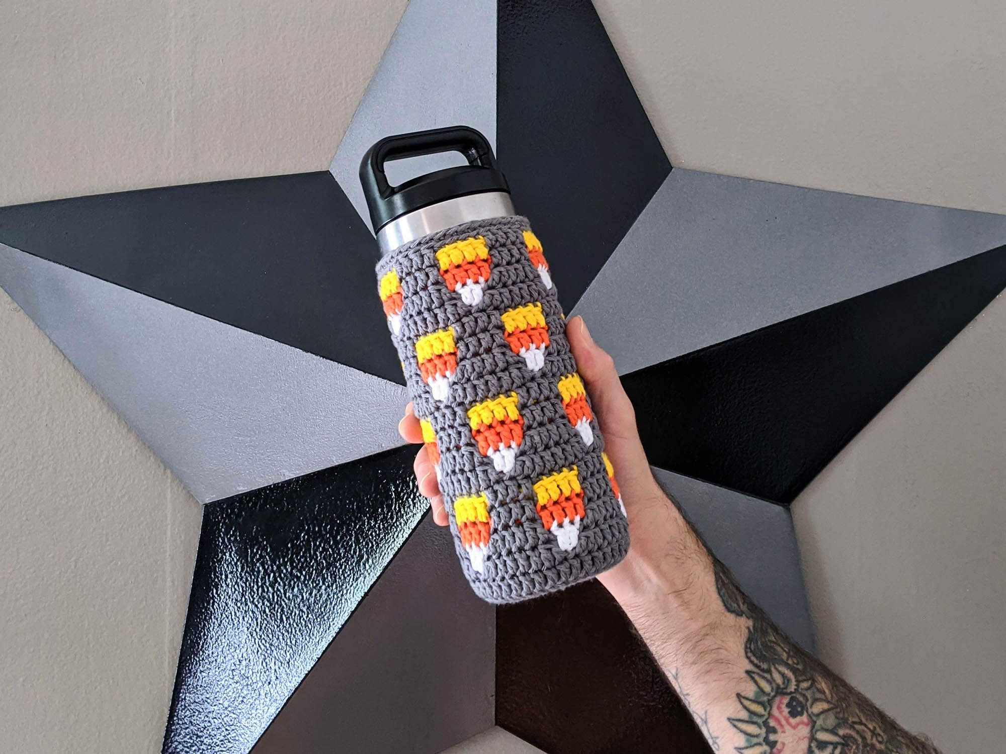 Candy Corn Mosaic Crochet Pattern Halloween Chart by Sixel - Etsy Canada