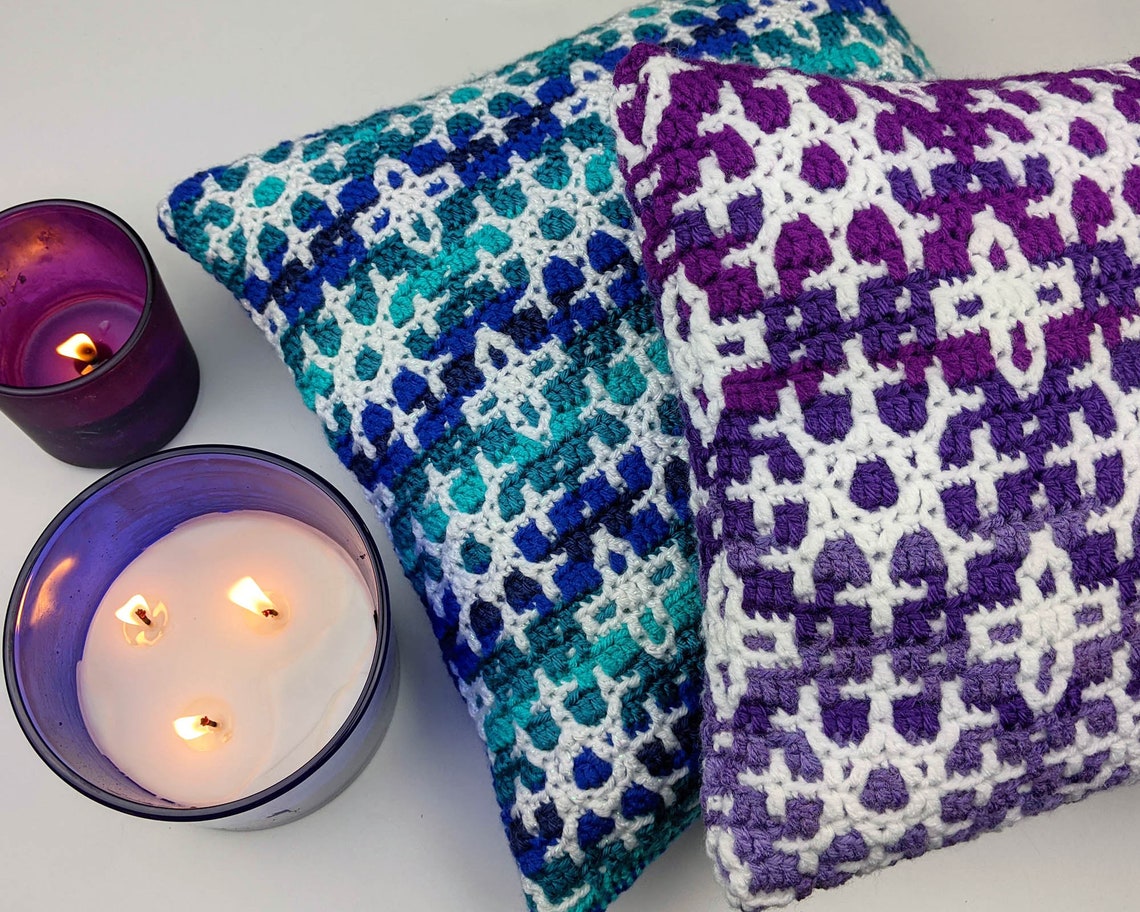 Snowflakes Mosaic Crochet Pattern Chart by Sixel Design - Etsy Canada