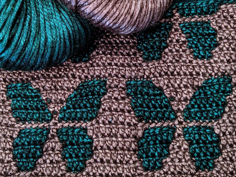 Butterfly Wings Mosaic Crochet Patterns by Sixel Design - Etsy