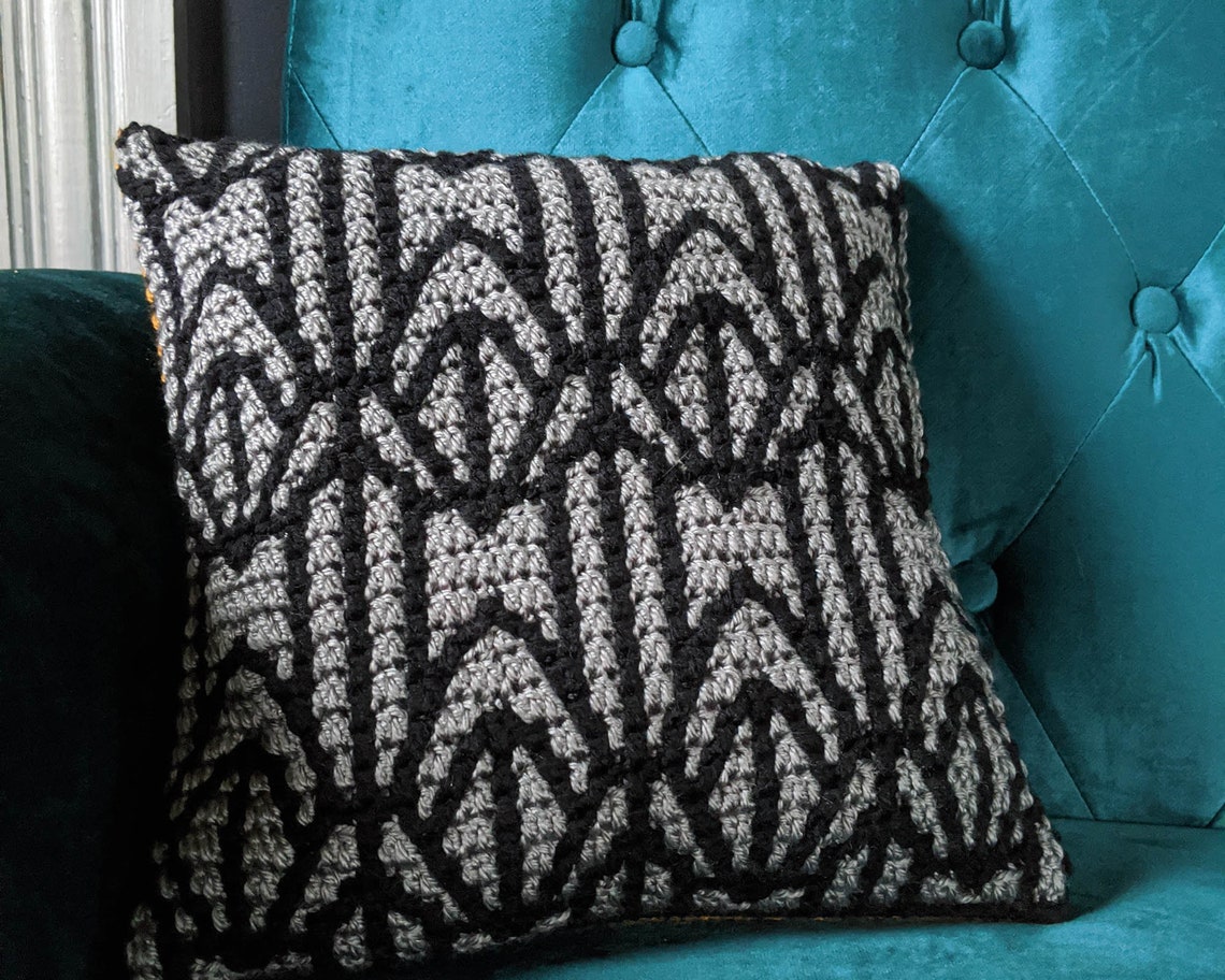 Deco Diamond Mosaic Crochet Pattern Chart by Sixel Design - Etsy Canada