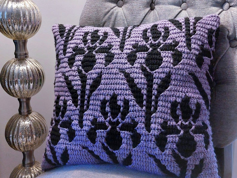 Irises Mosaic Crochet Pattern Flower Chart by Sixel Design - Etsy UK