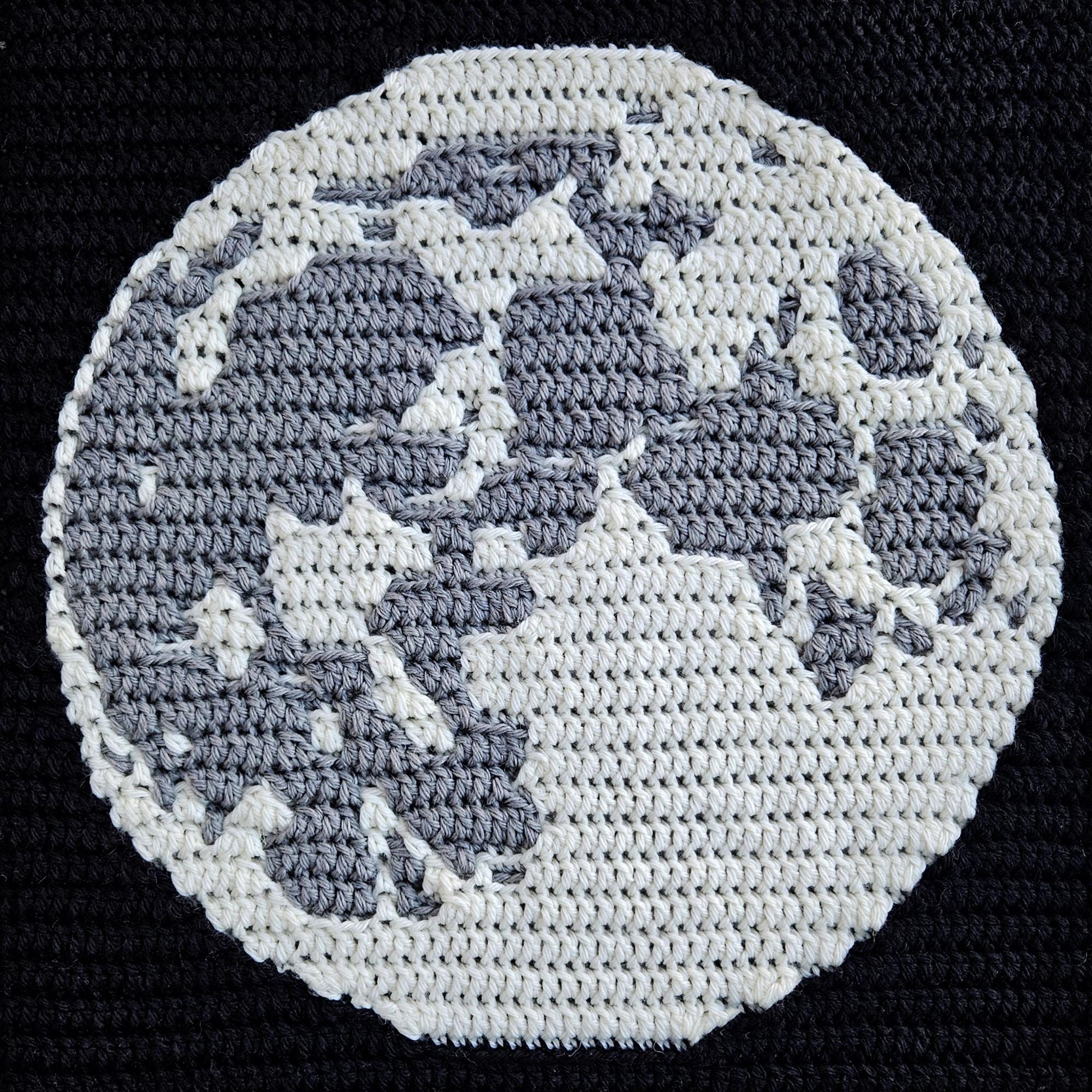 Full Moon Mosaic Crochet Pattern by Sixel Design - Etsy