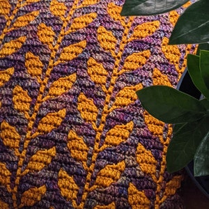 Foliage Mosaic Crochet Pattern Chart by Sixel Design - Etsy Canada