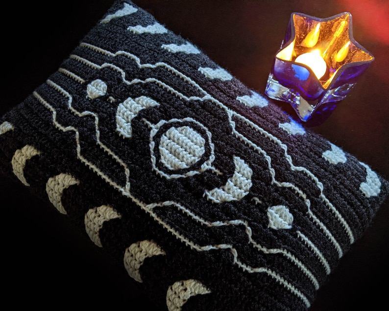 Gravity & Good Night Set Mosaic Crochet Patterns Celestial | Etsy