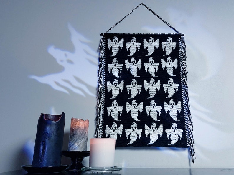 Ghosted Mosaic Crochet Pattern Ghost Chart by Sixel Design - Etsy