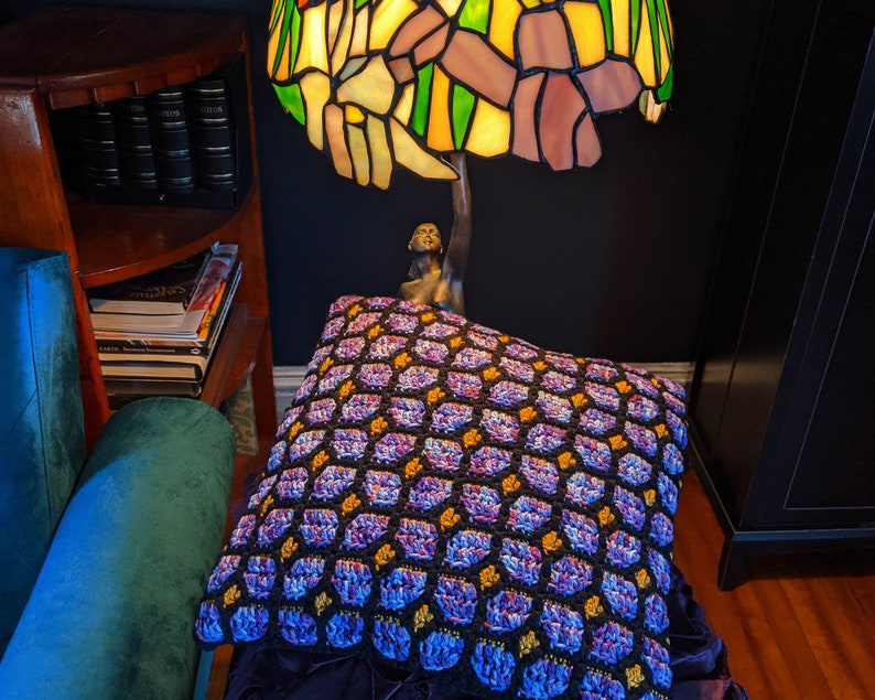 Regina Mosaic Crochet Pattern Chart by Sixel Design Stained - Etsy