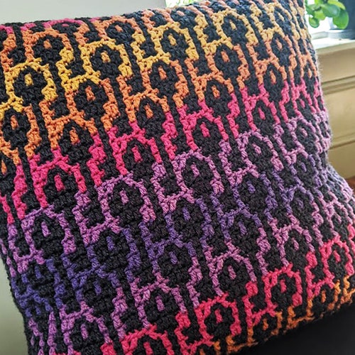 Regina Mosaic Crochet Pattern Chart by Sixel Design Stained - Etsy