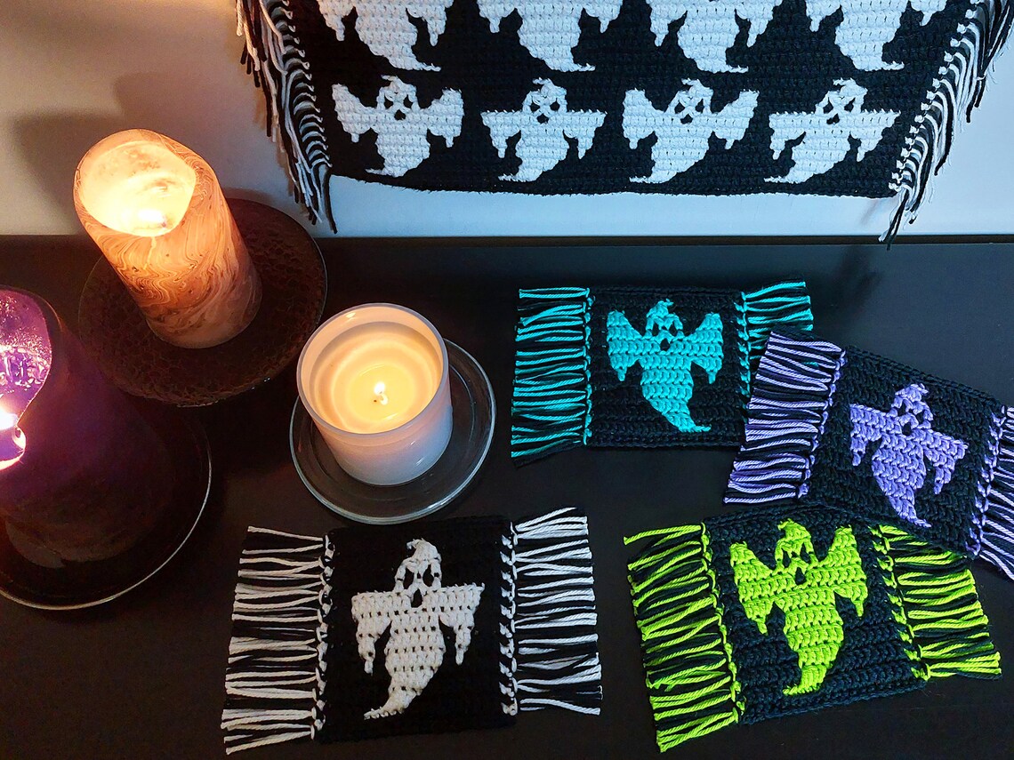 Ghosted Mosaic Crochet Pattern Ghost Chart by Sixel Design - Etsy