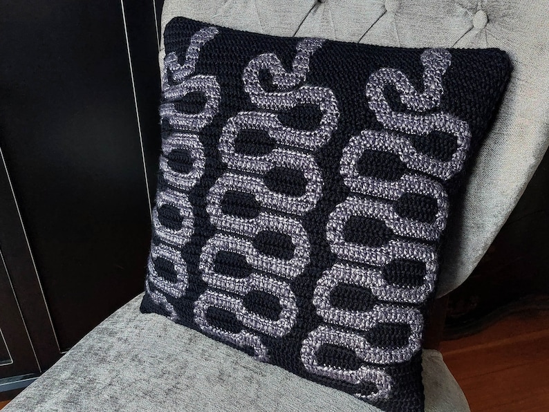 Alexander Snake Mosaic Crochet Pattern Chart by Sixel Design - Etsy