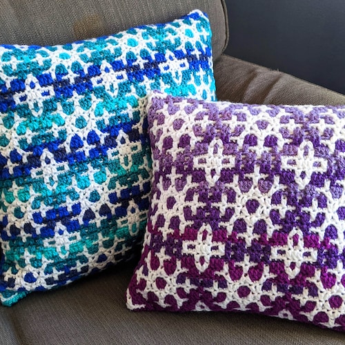 Snowflakes Mosaic Crochet Pattern Chart by Sixel Design - Etsy