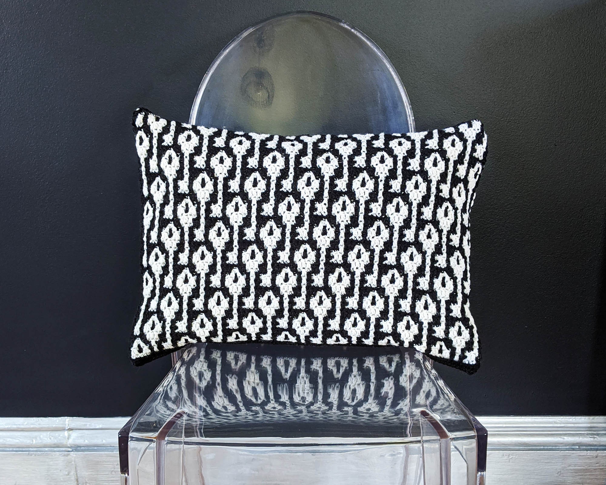 Vintage Keys Mosaic Crochet Pattern Chart by Sixel Design - Etsy Canada