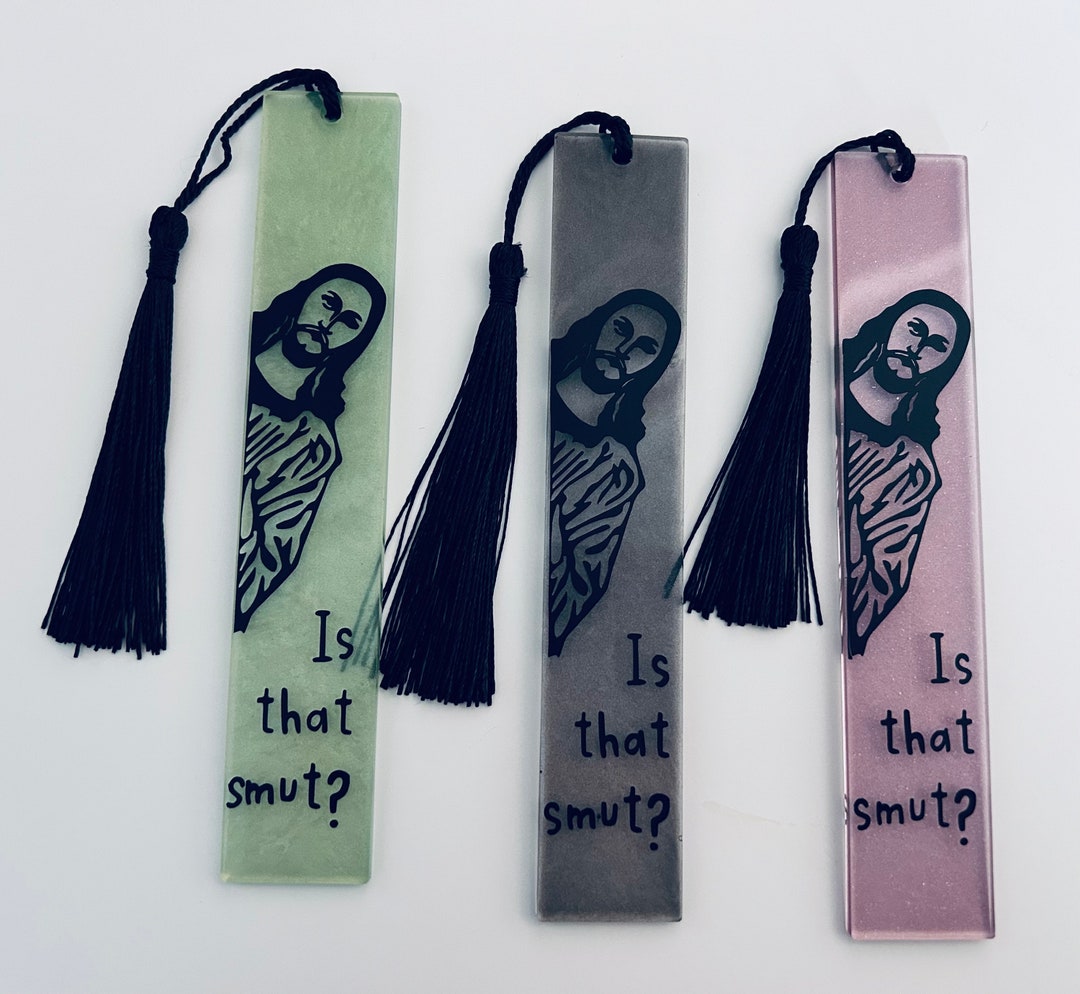Handmade Resin Vinyl Bookmarks With Tassel. Romance Readers Smut Book ...
