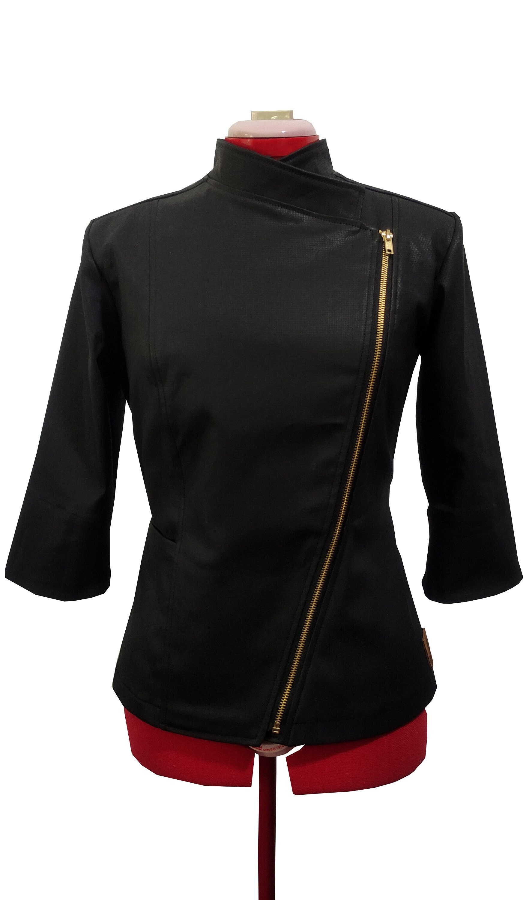 Custom Chef Jacket / Coat for Man and Woman, With Metal Zipper, Long ...