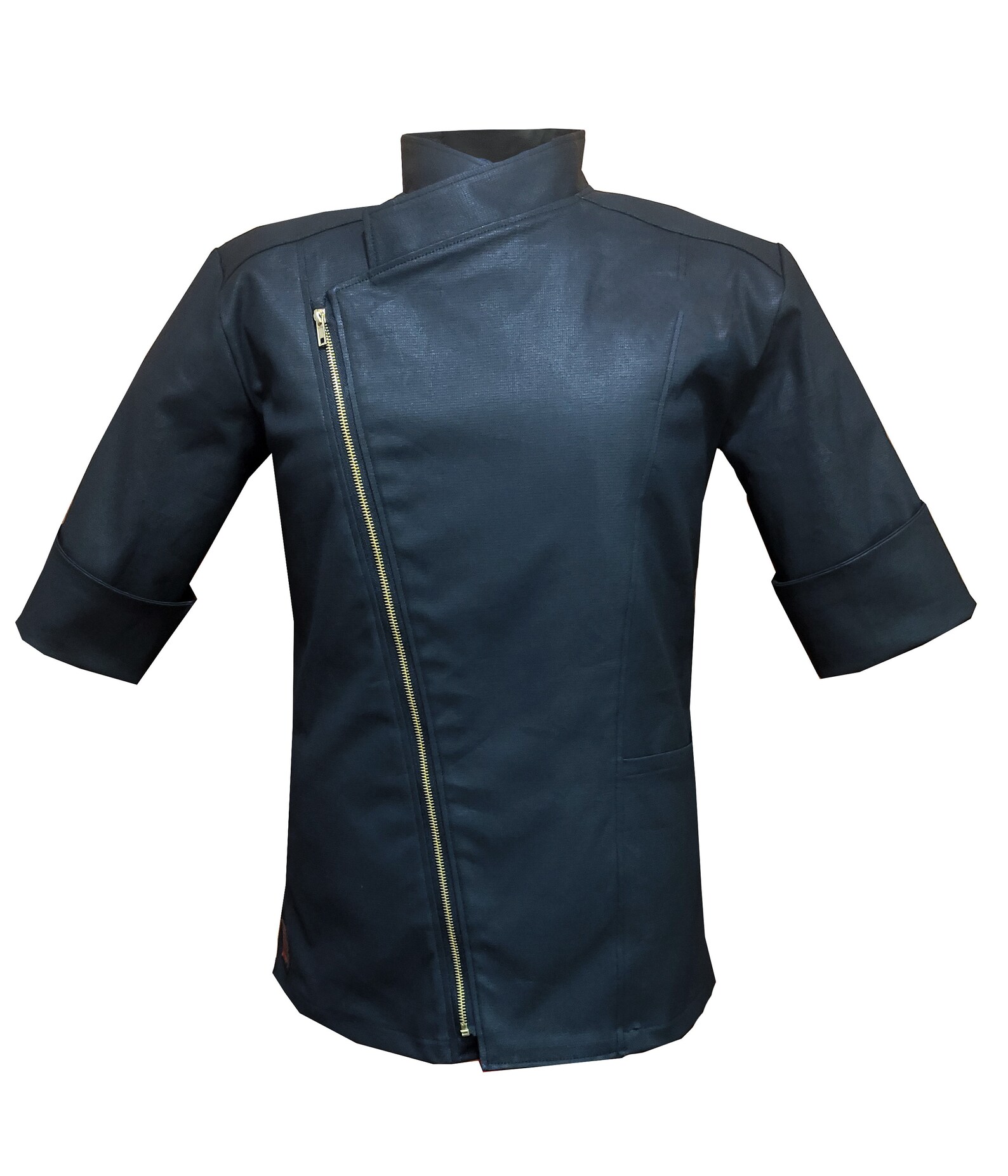 Custom Chef Jacket / Coat for Man and Woman, With Metal Zipper, Long ...